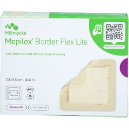 kohlpharma Mepilex Border Flex Lite Schaumverband 7,5x7,5 cm 5 St