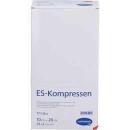 ES-KOMPRESSEN steril 10x20 cm 8fach 25X2 St