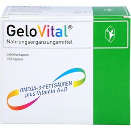 Gelovital Nahrungserg&auml;nzungsmittel Lebertran Kaps. 100 St