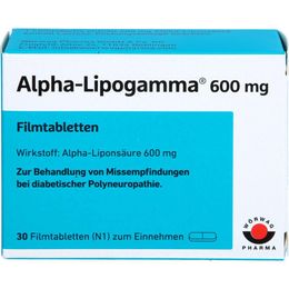 WÖRWAG PHARMA ALPHA-LIPOGAMMA 600 mg Filmtabletten 30 St