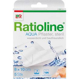 Lohmann & Rauscher Ratioline aqua Duschpflaster Plus 8x10 cm steril 5 St