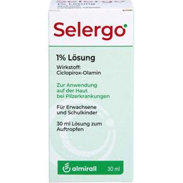 ALMIRALL HERMAL Selergo 1% Lösung 30 ml
