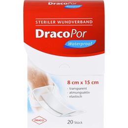 Dracopor waterproof Wundverband 8x15 cm steril 20 St