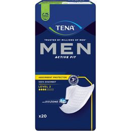 Essity Germany GmbH Tena Men Active Fit Level 2 Inkontinenz Einlagen 20 St