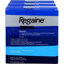 kohlpharma Regaine M&auml;nner 50 mg/ml Lsg.z.Anw.a.d.Kopfhaut 3X60 ml