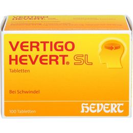 Vertigo Hevert Sl Tabletten 100 St