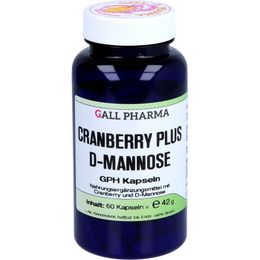 Hecht-Pharma Cranberry Plus D-Mannose Gph Kapseln 60 St
