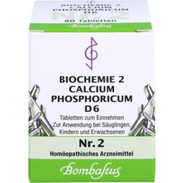 Bombastus Biochemie 2 Calcium phosphoricum D 6 Tabletten 80 St