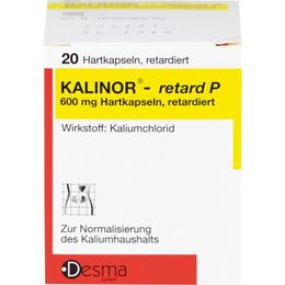 Kalinor retard P 600 mg Hartkapseln 20 St
