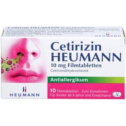 Cetirizin Heumann 10 mg Filmtabletten 10 St