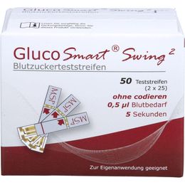 Glucosmart Swing Blutzucker Teststreifen 50 St