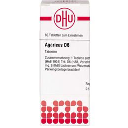 DHU-Arzneimittel Agaricus D 6 Tabletten 80 St