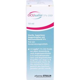Ocusalin 5% Osd Augentropfen 1X10 ml