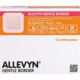 kohlpharma Allevyn Gentle Border 7,5x7,5 cm Schaumverb. 5 St