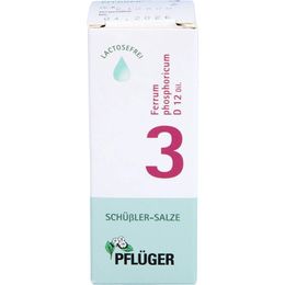 Pflüger® Biochemie Pflüger 3 Ferrum phosphoricum D 12 Tro. 30 ml