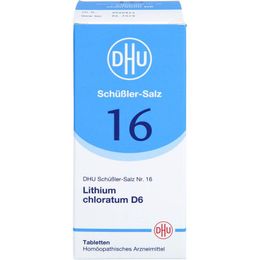 DHU-Arzneimittel Biochemie Dhu 16 Lithium chloratum D 6 Tabletten 200 St