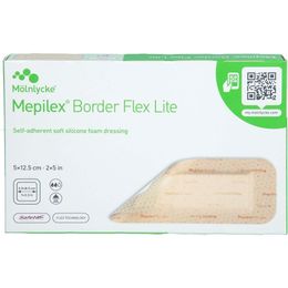 Mepilex Border Flex Lite Schaumverband 5x12,5 cm 5 St