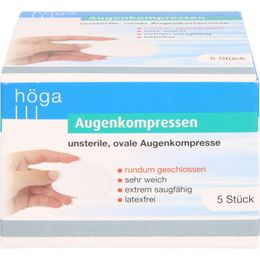 Augenkompressen 52x70 mm geschlossen 5 St