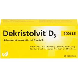 Dekristolvit D3 2000 I.E. Tabletten 60 St