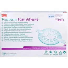 Fresenius Tegaderm Foam Adhesive Fk 10x11 cm oval 90611 10 St