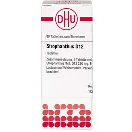 DHU-Arzneimittel Strophanthus D 12 Tabletten 80 St