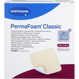 Paul Hartmann AG Permafoam classic Schaumverband 10x10 cm 10 St