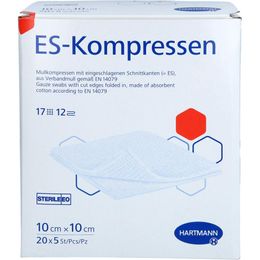 ES-KOMPRESSEN steril 10x10 cm Gro&szlig;packung 20X5 St