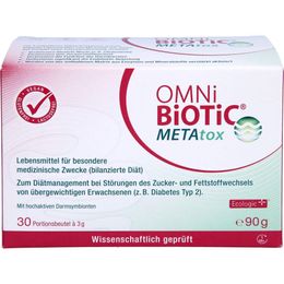 INSTITUT ALLERGOSAN Deutschland (privat) GmbH Omni BiOTiC METAtox Pulver Beutel 30X3 g