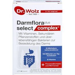 Dr. Wolz Zell GmbH Darmflora plus select complex magensaftres.Kapseln 40 St