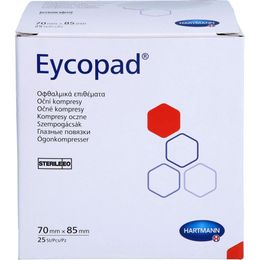 Paul Hartmann AG Eycopad Augenkompressen 70x85 mm steril 25 St