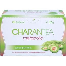 INSTITUT ALLERGOSAN Deutschland (privat) GmbH Charantea metabolic Lemon/Mint Filterbeutel 20 St