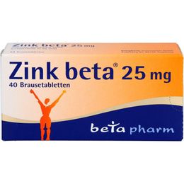 betapharm Zink Beta 25 Brausetabletten 40 St
