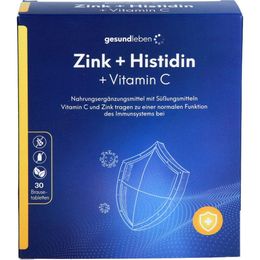 Gesund Leben Zink+Histidin+Vit.C Brausetabletten 3X10 St