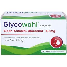 Heilpflanzenwohl GmbH Glycowohl Eisen-Komplex duodenal 40 mg+Vit.C Kaps. 90 St