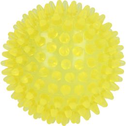 Igelball 8 cm gelb transparent 1 St