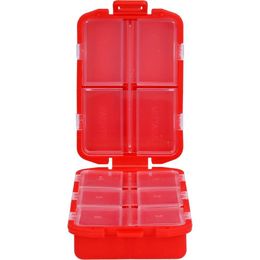 Axisis Tablettenbox mit 10-F&auml;chern farbig sortiert 1 St