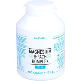 Magnesium 8fach Komplex 400 mg Kapseln 180 St