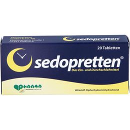 Sedopretten 50 mg Tabletten 20 St