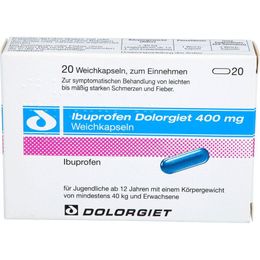 Dr.Theiss Ibuprofen Dolorgiet 400 mg Weichkapseln 20 St