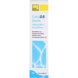 Calci D3-Denk 1.000 mg/880 I.E. Brausetabletten 20 St