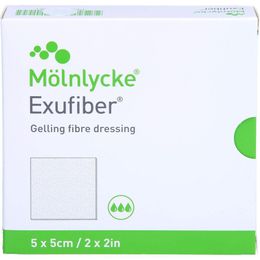 EurimPharm Arzneimittel Exufiber 5x5 cm Gel-Faserverband 10 St