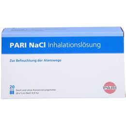 Pari NaCl Inhalationsl&ouml;sung Ampullen 20X5 ml