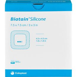 EMRA-MED Arzneimittel GmbH Biatain Silicone Schaumverband 7,5x7,5 cm 10 St