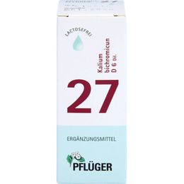 Pfl&uuml;ger&reg; Biochemie Pfl&uuml;ger 27 Kalium bichromicum D 6 Tropf. 30 ml