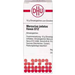 DHU-Arzneimittel Mercurius Jodatus Flavus D 12 Globuli 10 g