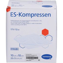 Paul Hartmann AG ES-KOMPRESSEN steril 10x10 cm 12fach Gro&szlig;packung 20X5 St