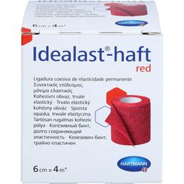 Paul Hartmann AG IDEALAST-haft color Binde 6 cmx4 m rot 1 St