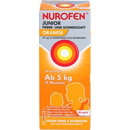 Reckitt Benckiser Deutschland GmbH Nurofen Junior Fieber-u.Schmerzsaft Oran.40 mg/ml 100 ml