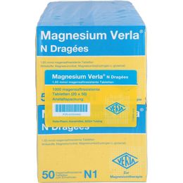 Verla-Pharm Arzneimittel GmbH & Co. KG Magnesium Verla N Dragees 20X50 St