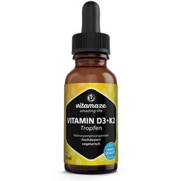 Vitamaze GmbH Vitamin D3 K2 1000 I.E./10 &mu;g hochdosiert Tropfen 50 ml